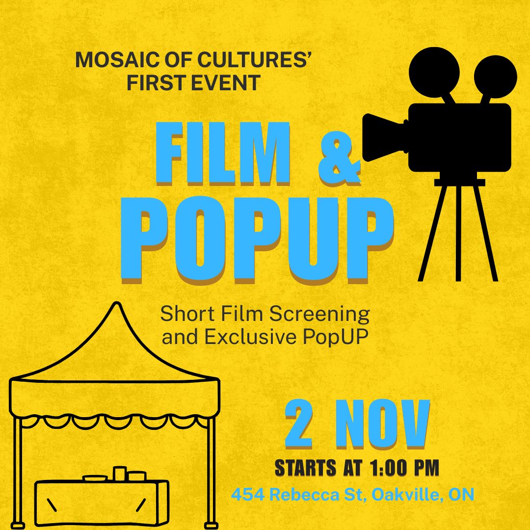Film & Pop Up Nov 2025 – Mosaic of Cultures